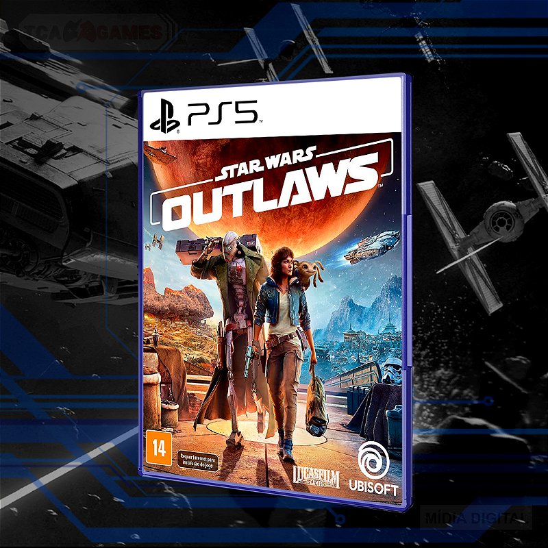 Star Wars Outlaws - PS5 Mídia Digital - Loja Tca