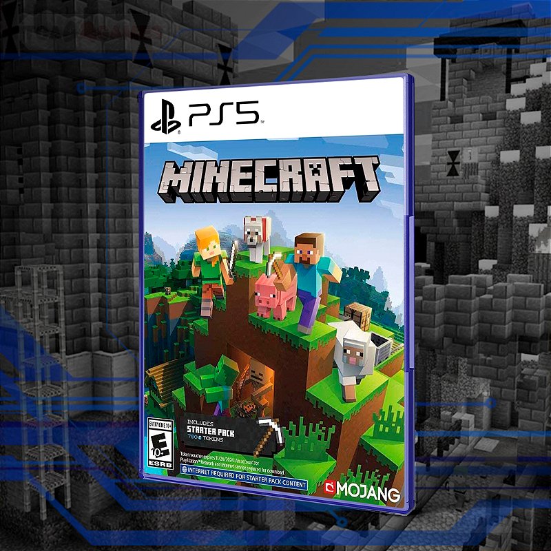 Minecraft - PS5 Mídia Digital - Loja Tca