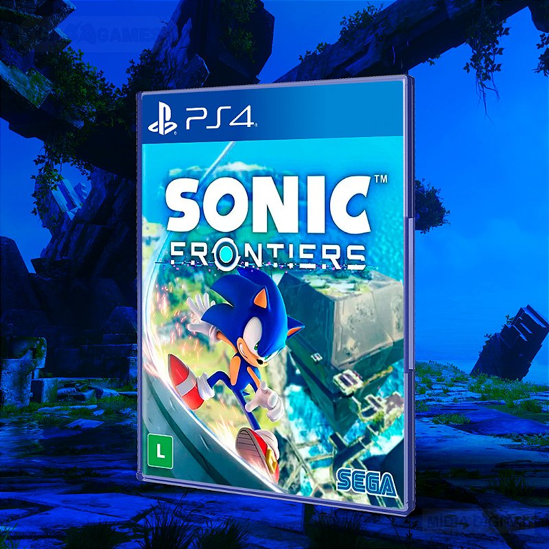 Sonic Frontiers – PS4 Mídia Digita - Loja Tca
