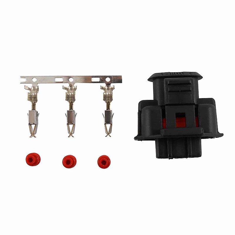 Conector Elétrico 3 Vias ETE4718 Sensor de Fase - Cód.6750 - Asllan ...