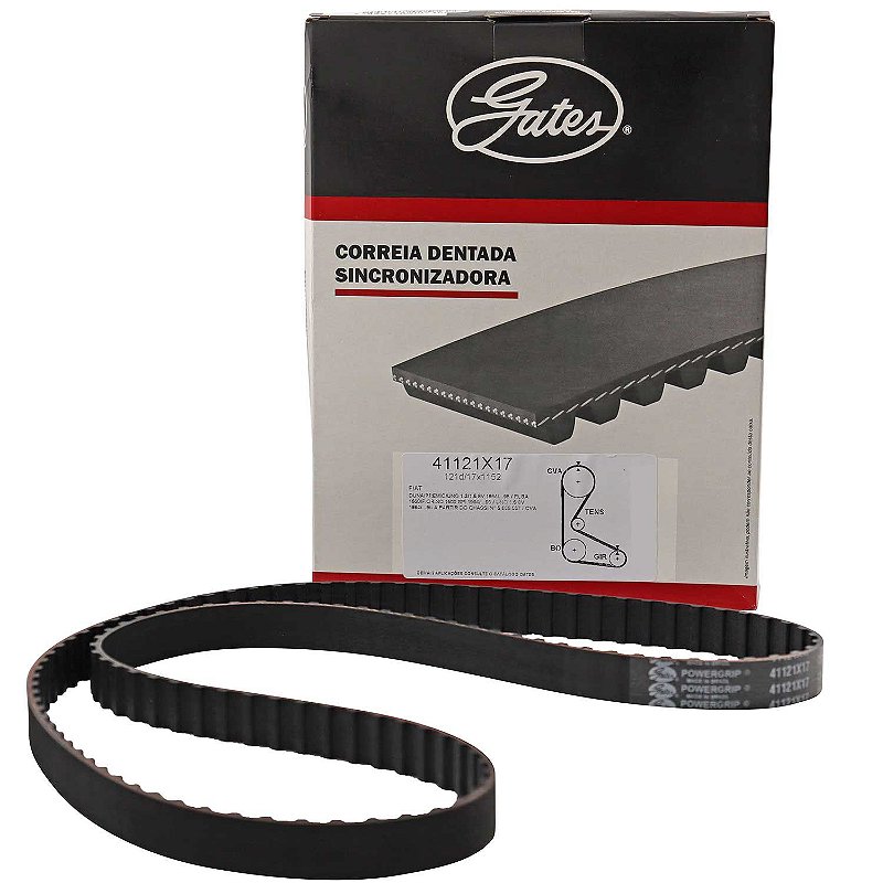 Correia Dentada Gates 41121X17 Fiat Elba, Premio - Cód.5208 - Asllan ...