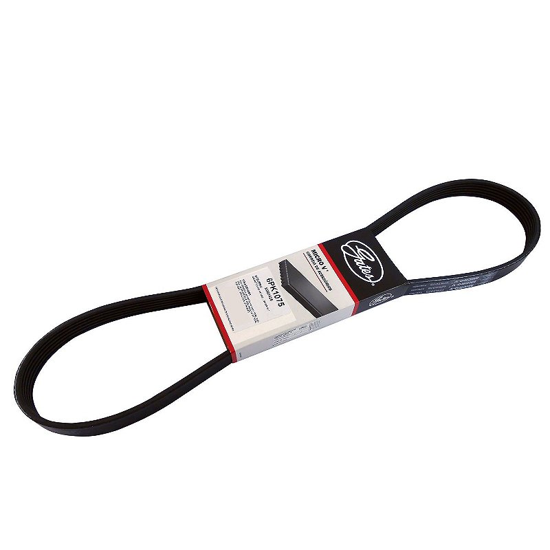 Correia Gates Micro-V 6PK1075 BMW 750 5.0 V12 - Cód.5907 - Asllan Autopeças