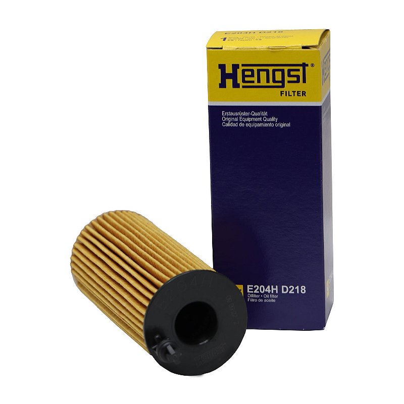 Filtro de Óleo Hengst E204H D218 BMW X5 - Cód.9783 - Asllan Autopeças