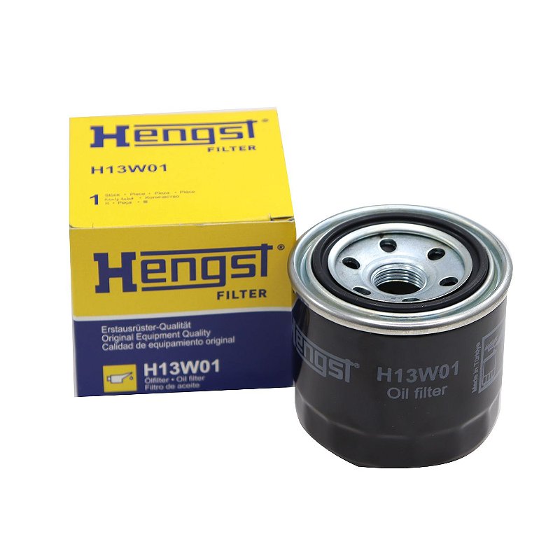 Filtro de Óleo Hengst H13W01 Kia Cerato, Sportage - Cód.11359 - Asllan ...