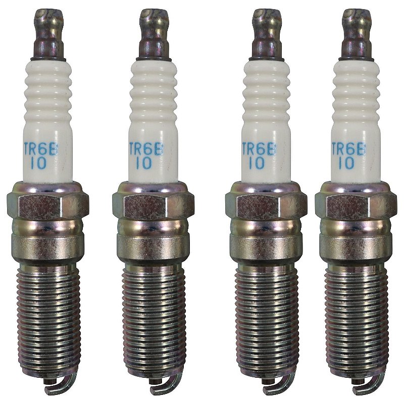 Jogo de Velas de Ignição NGK TR6B-10 Ford Zetec 1.0 e 1.6 - Cód.1092 ...