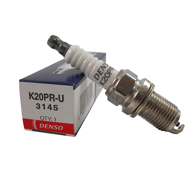 Vela de Ignição Denso K20PR-U - Cód.2386 - Asllan Autopeças