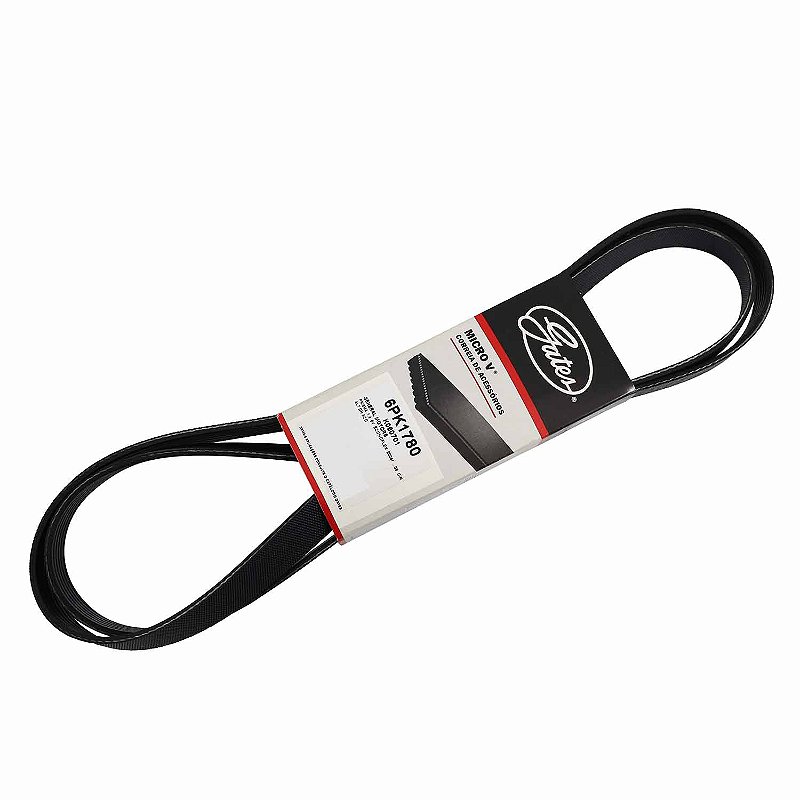 Correia Micro-V Gates 6PK1780 GM Prisma 1.4, Celta 1.0 - Asllan Autopeças