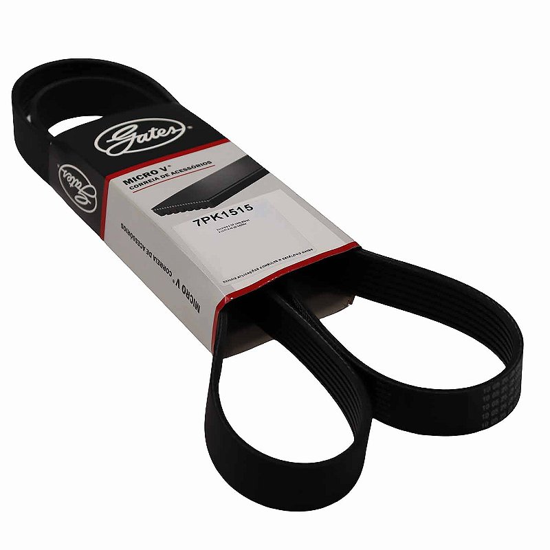 Correia Micro-V Gates 7PK1515 Toyota Hilux, SW4 - Asllan Autopeças