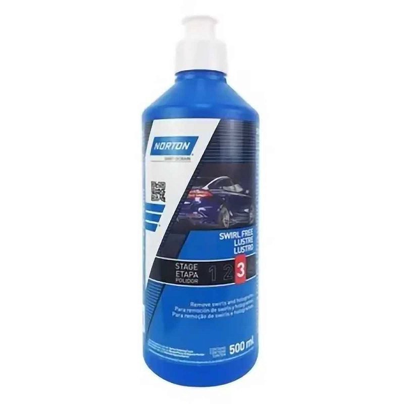 Polidor Lustro 3 Norton 500ml - Distribuidora Grande Rio - Produtos Automotivos