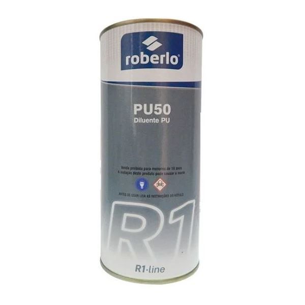 DILUENTE PU50 - 900 ML - THINNER PU ROBERLO - Distribuidora Grande Rio - Produtos Automotivos