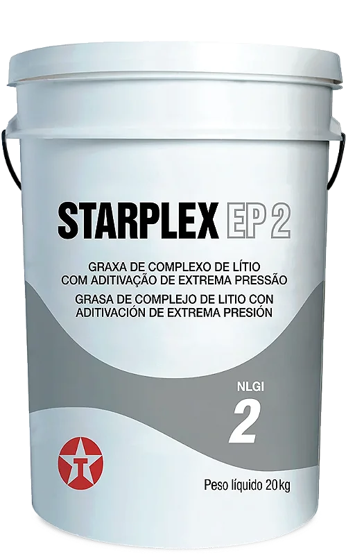 Graxa Starplex 2 20kg - Texaco - Distribuidora Grande Rio - Produtos Automotivos