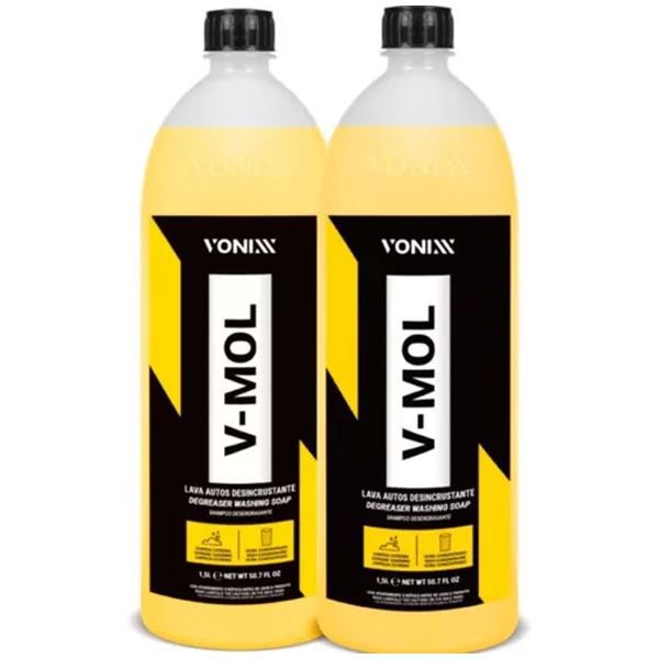 Kit Com 2 Lava Auto V-mol 1,5l - Vonixx - Distribuidora Grande Rio ...