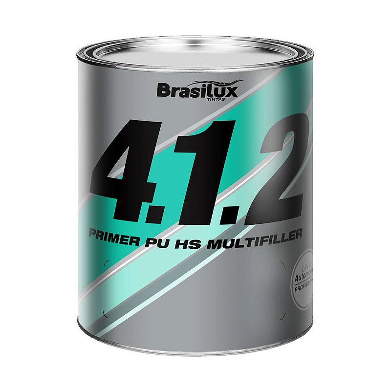 PRIMER PU HS MULTIFILLER 4X1X2 720ML - BRASILUX - Distribuidora Grande Rio - Produtos Automotivos