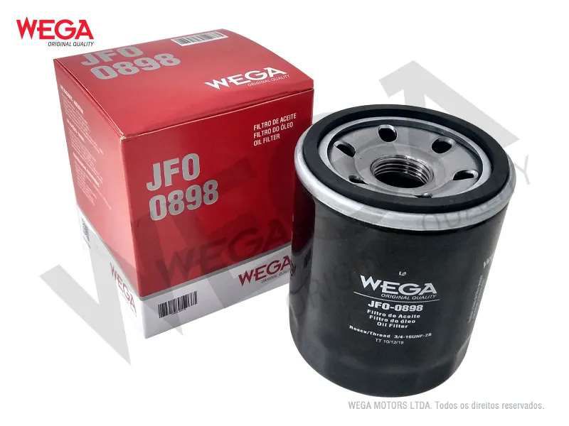Filtro Wega Oleo Jfo0898 - Distribuidora Grande Rio - Produtos Automotivos