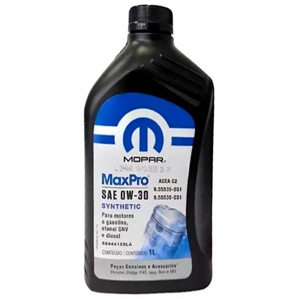 Mopar Oleo Sintetico 0w30 Com Dpf Max Pro - Distribuidora Grande Rio ...