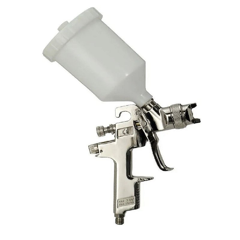 Pistola Pintura Schulz Spp-hvlp01 Aluminio Man 40psi 600ml 1,4mm /ac ...