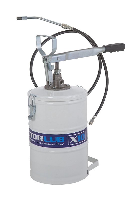 ENGRAXADEIRA MANUAL CAP.10KG MANG 1,3M BRANCA - Doctor Lub