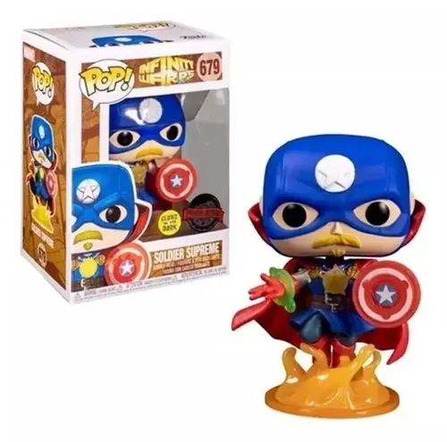 Funko Pop Infinity Warps Soldier Supreme 679 Exclusivo - Portal Mundo Pop