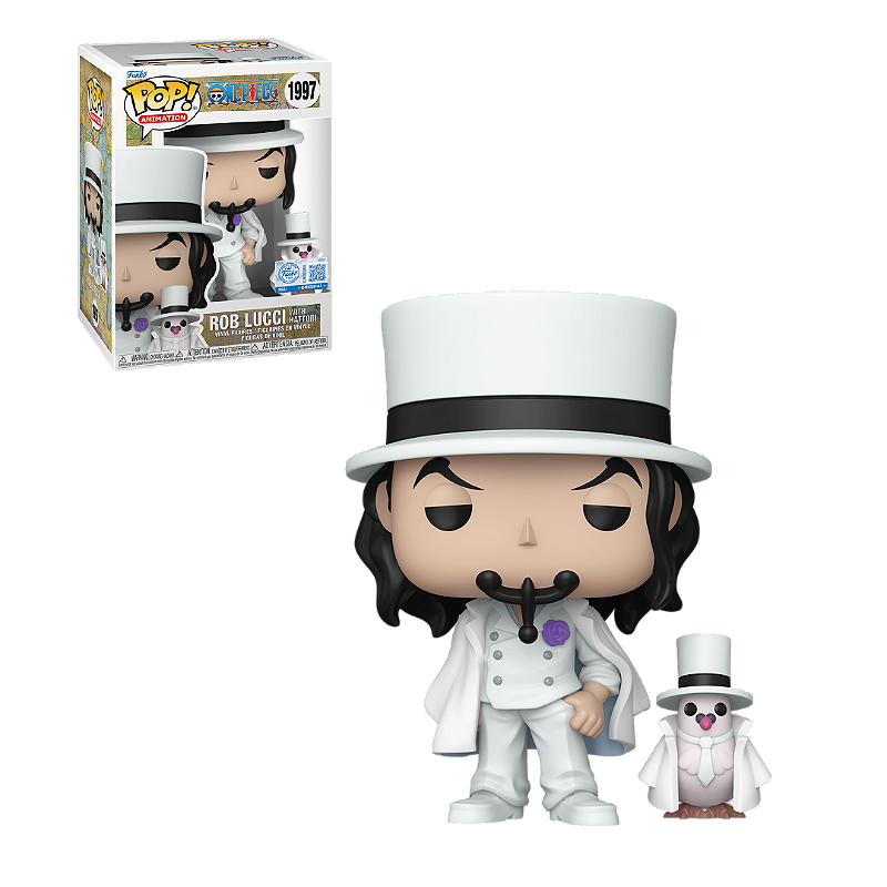 Funko Pop One Piece Rob Lucci with Hattori 1997 - Portal Mundo Pop