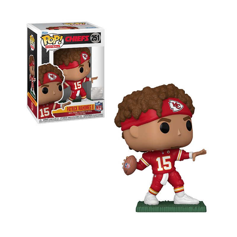 Funko Pop Football Chiefs Patrick Mahomes II 251 - Portal Mundo Pop