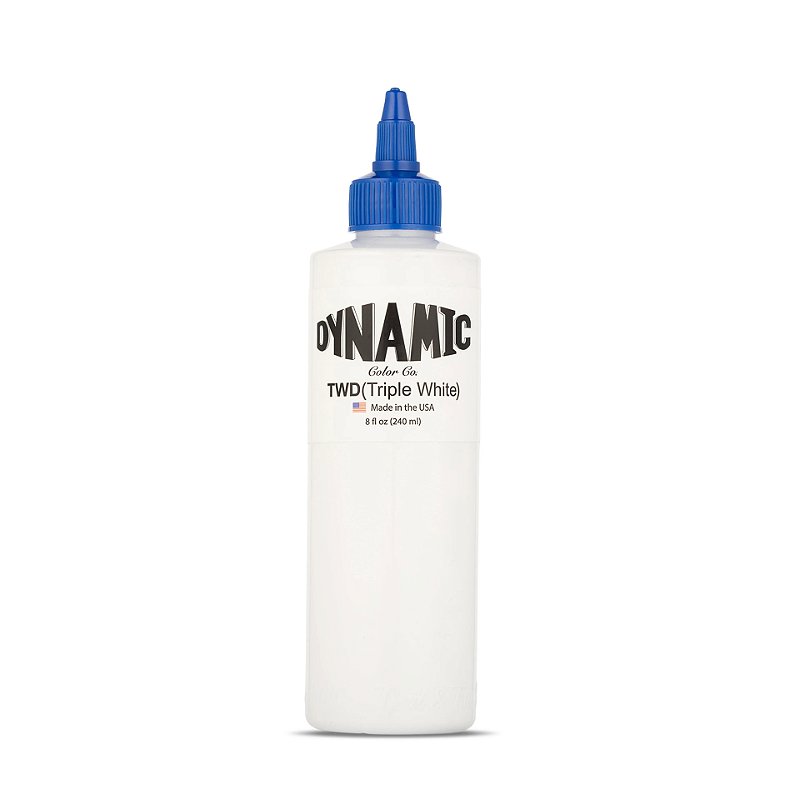 TINTA DYNAMIC INK Triple White - 8 ONÇAS (240ML) - TKTX