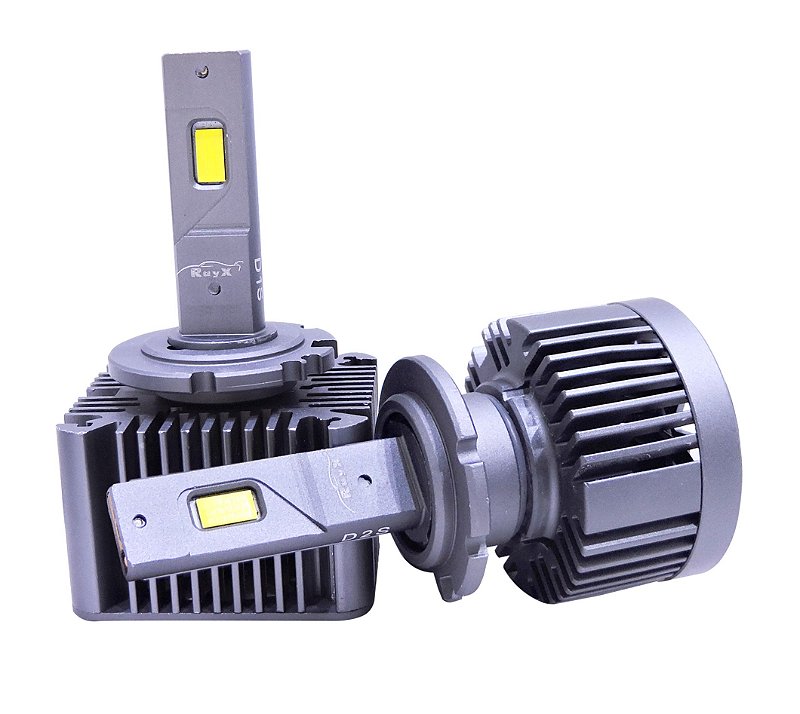 RAYX LED ORIGINAL D SERIES D3S 6000K 12V 4500 LM - Four Leds Lampadas ...