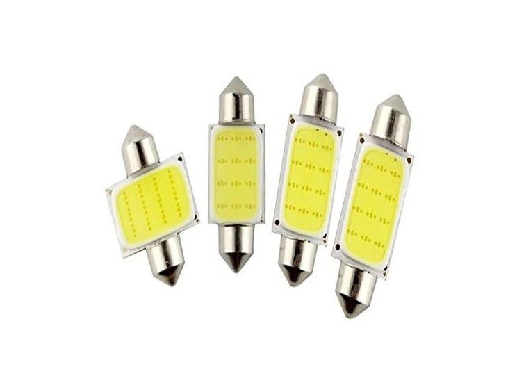 LAMPADA LED TORPEDO 36MM COLB 6000K 12V - Four Leds Lampadas Automotivas LAMPADA LED TORPEDO 36MM COLB 6000K 12V - Four Leds Lampadas Automotivas