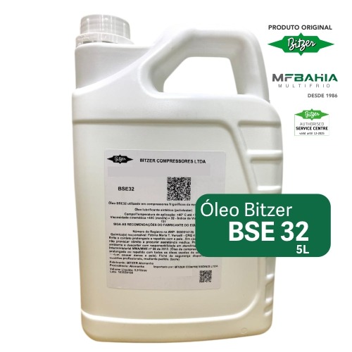 OLEO BITZER - BSE32 (5 Litros) - Multifrio Bahia - Loja Virtual