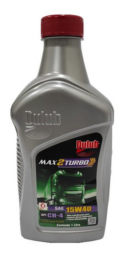 Oleo 15w40 Max2 Turbo Diesel Dulub Api Ch-4 - Caminhonete & Cia