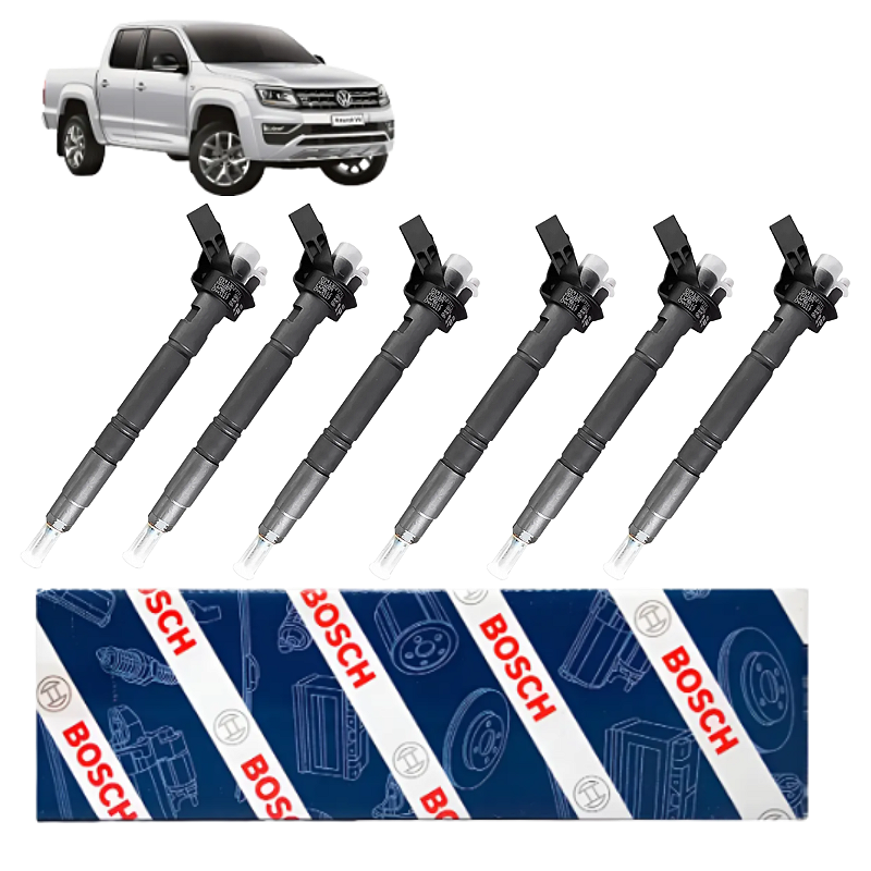 Kit 6 Bico Injetor Amarok V6 Diesel 059130277fc Original Vw ...
