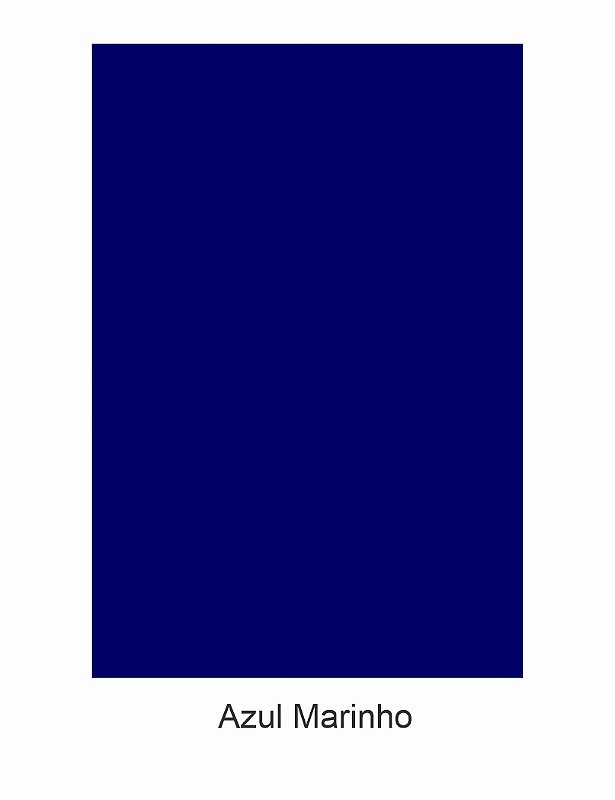 Decalque para Porcelana - Folha Colorida Azul Marinho - Decalcor