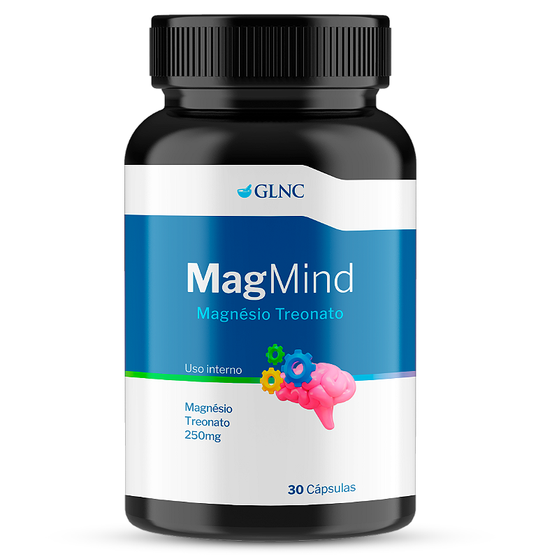 Mag Mind - Magnésio Treonato 250mg - Galênica Farmácia de Manipulação