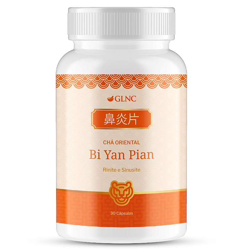 Bi Yan Pian (鼻炎片) 100 Cápsulas - Galênica Farmácia de Manipulação