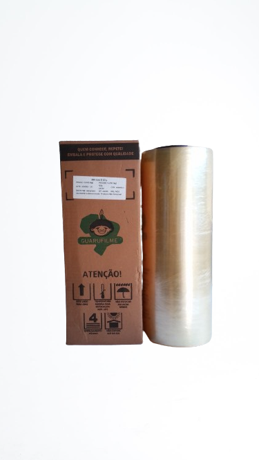 BOBINA PVC. 38 CM. C/ 5,055 kg = peça - Macedo Embalagens