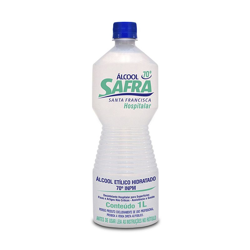 Desinfecção e antissepsia garantidas com o álcool líquido 70% ...