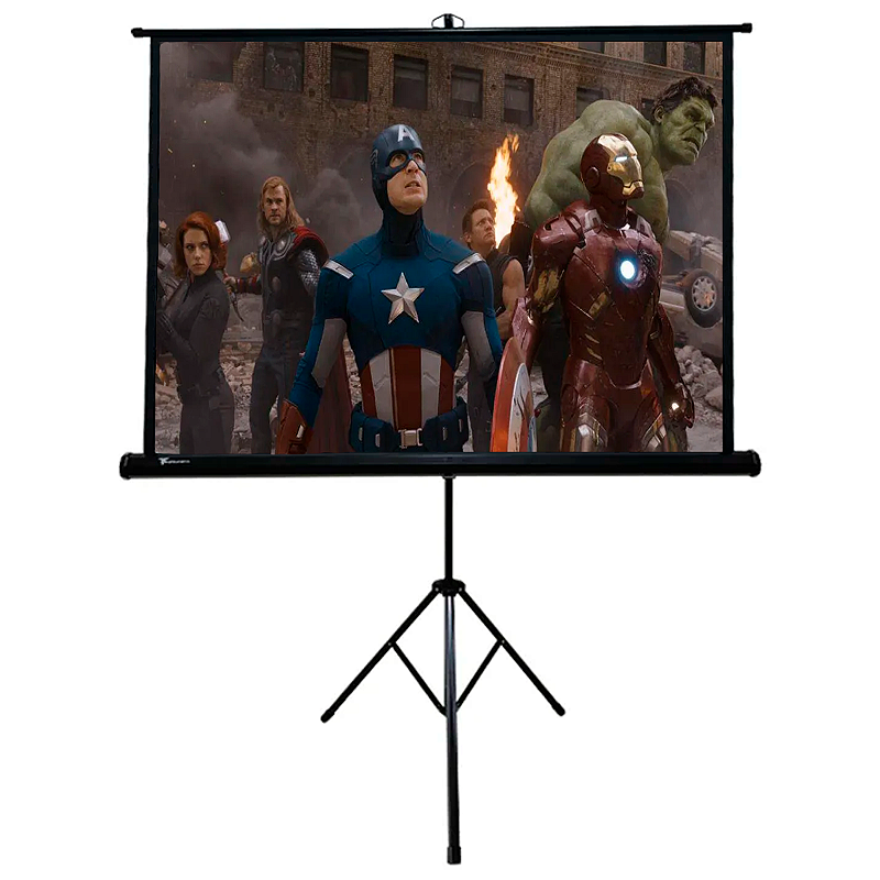 Tela de Projeção Tripé TBTPS080 (200 x 200 cm) - TECHLUMENS