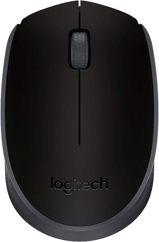 Mouse sem fio Logitech M170 com Design Ambidestro Compacto, Conexão USB ...