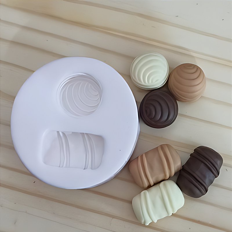 Molde Bombons Finos | Crie Bombons Realistas e Elegantes - Arte de massa