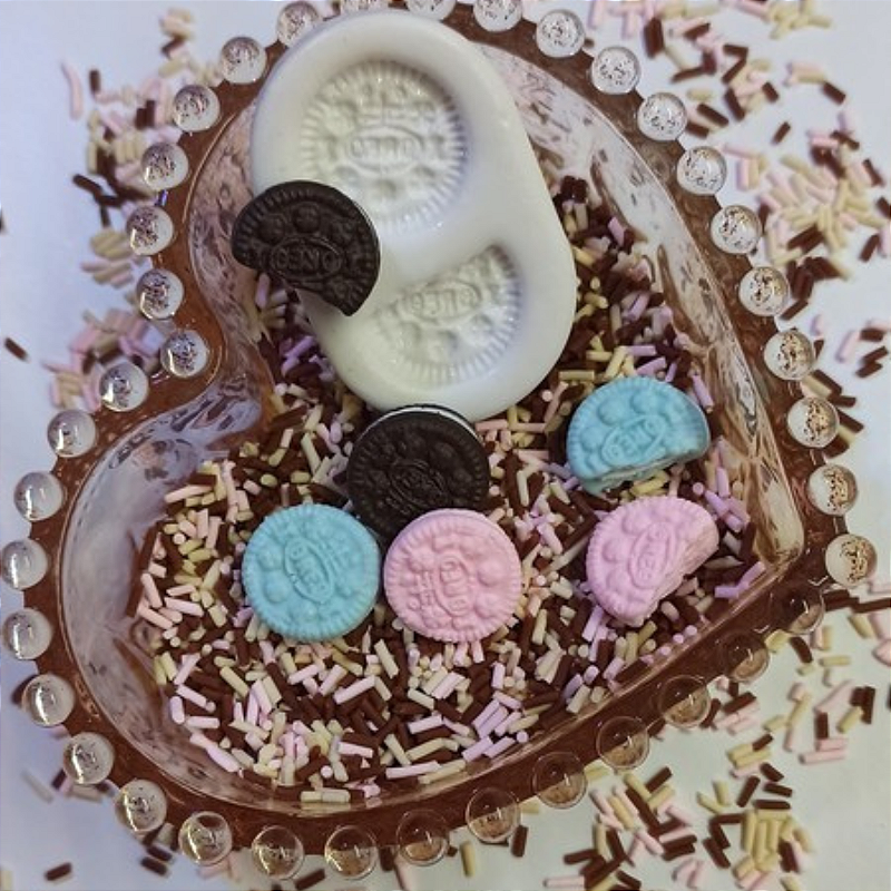 Molde Mini Oreo Realista | Forma de Silicone para Miniaturas - Arte de ...