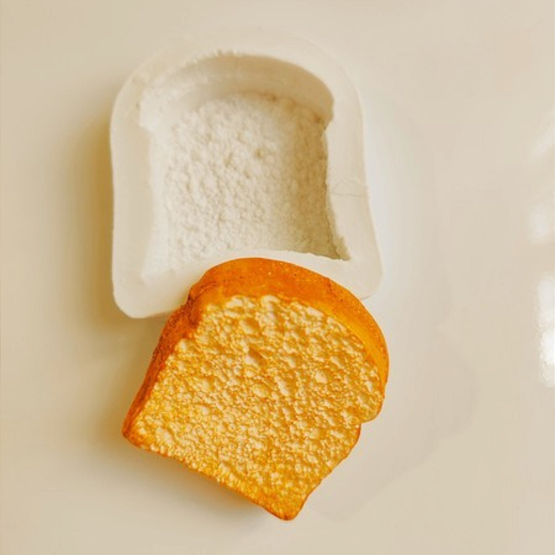 Molde Pão de Forma Realista - Forma de Silicone para Artesanato - Arte ...