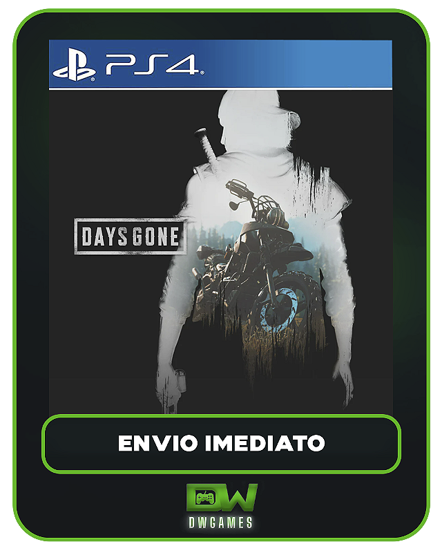 Days Gone - PS4 - Edição Padrão - Mídia Digital - DW Games