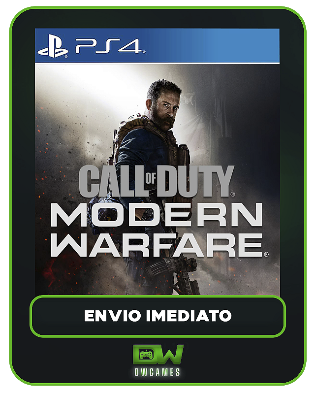 Call Of Duty Modern Warfare - PS4 - Edição Padrão - Mídia Digital - DW ...
