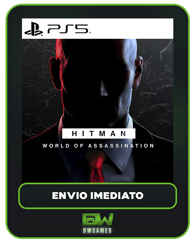 HITMAN - Edição Padrão - PS5 - Mídia Digital - DW Games
