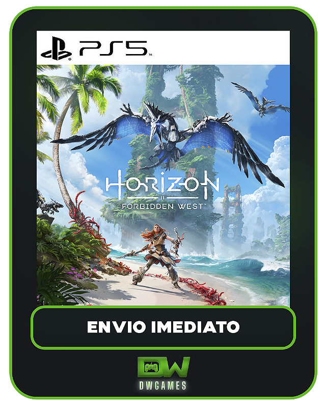 Horizon Forbidden West - Edição Padrão - PS5 - Mídia Digital - DW Games