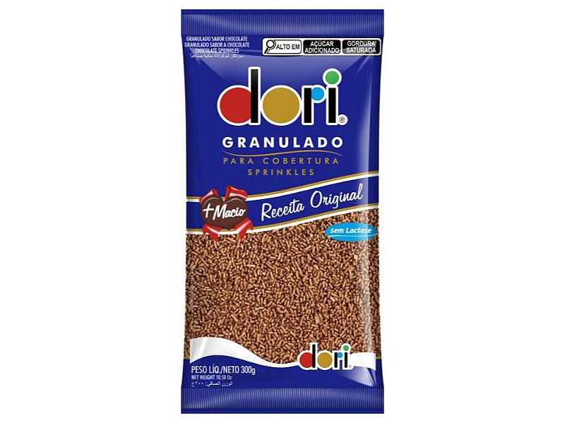 Chocolate Granulado Super Macio Dori 300g - Estação Doces
