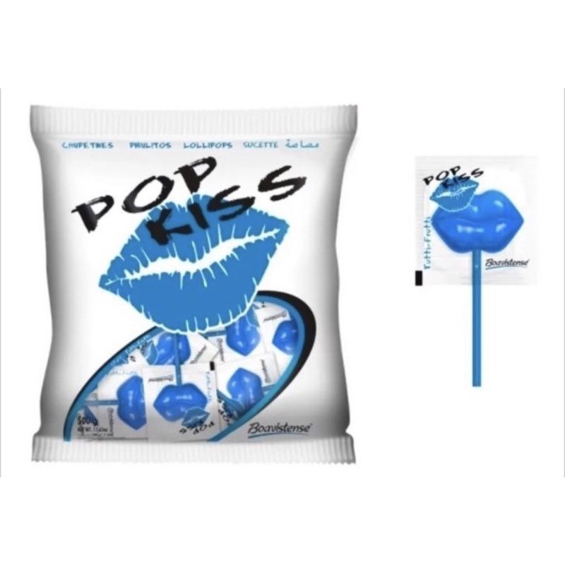 Pirulito Pop Kiss Tutti Frutti C/ 50un 500g - Estação Doces