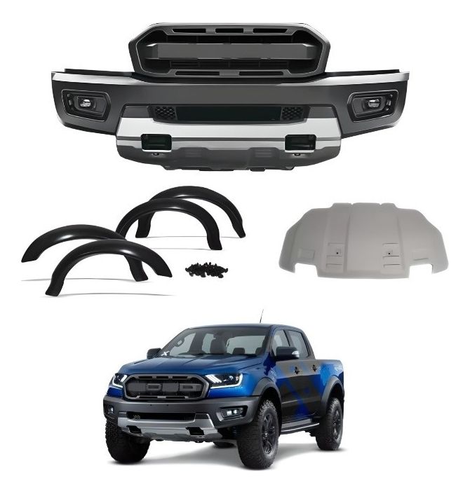 Kit Transformação Compatível com Ranger 2016-2023 Raptor - 4x4import ...