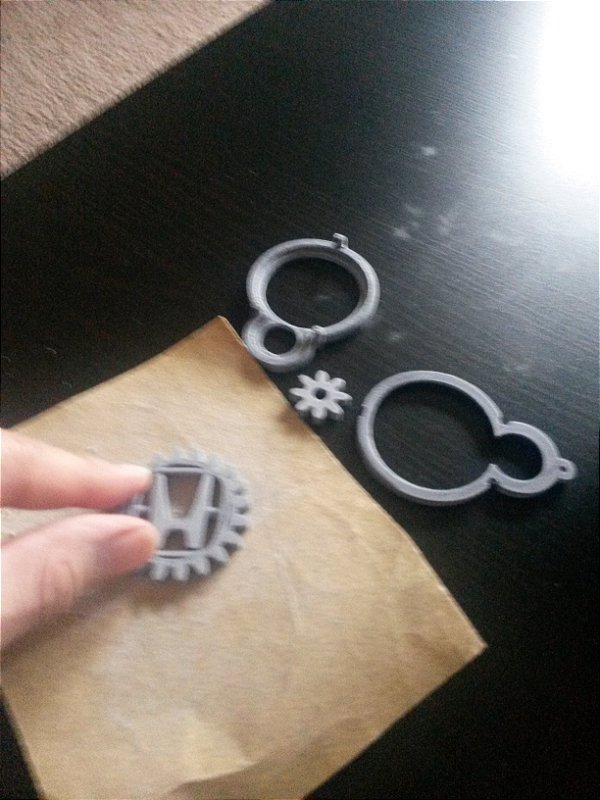 Chaveiros de Engrenagem - Sua marca favorita em um conjunto funcional! - 3DM Creative Ideas