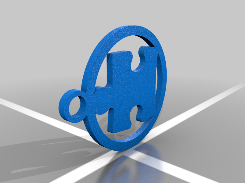 CHAVEIRO VAZADO TEA - 3DM Creative Ideas