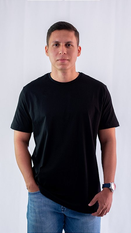 Magun | Camiseta Algodão Preta Manga Curta Magun Basic - Magun